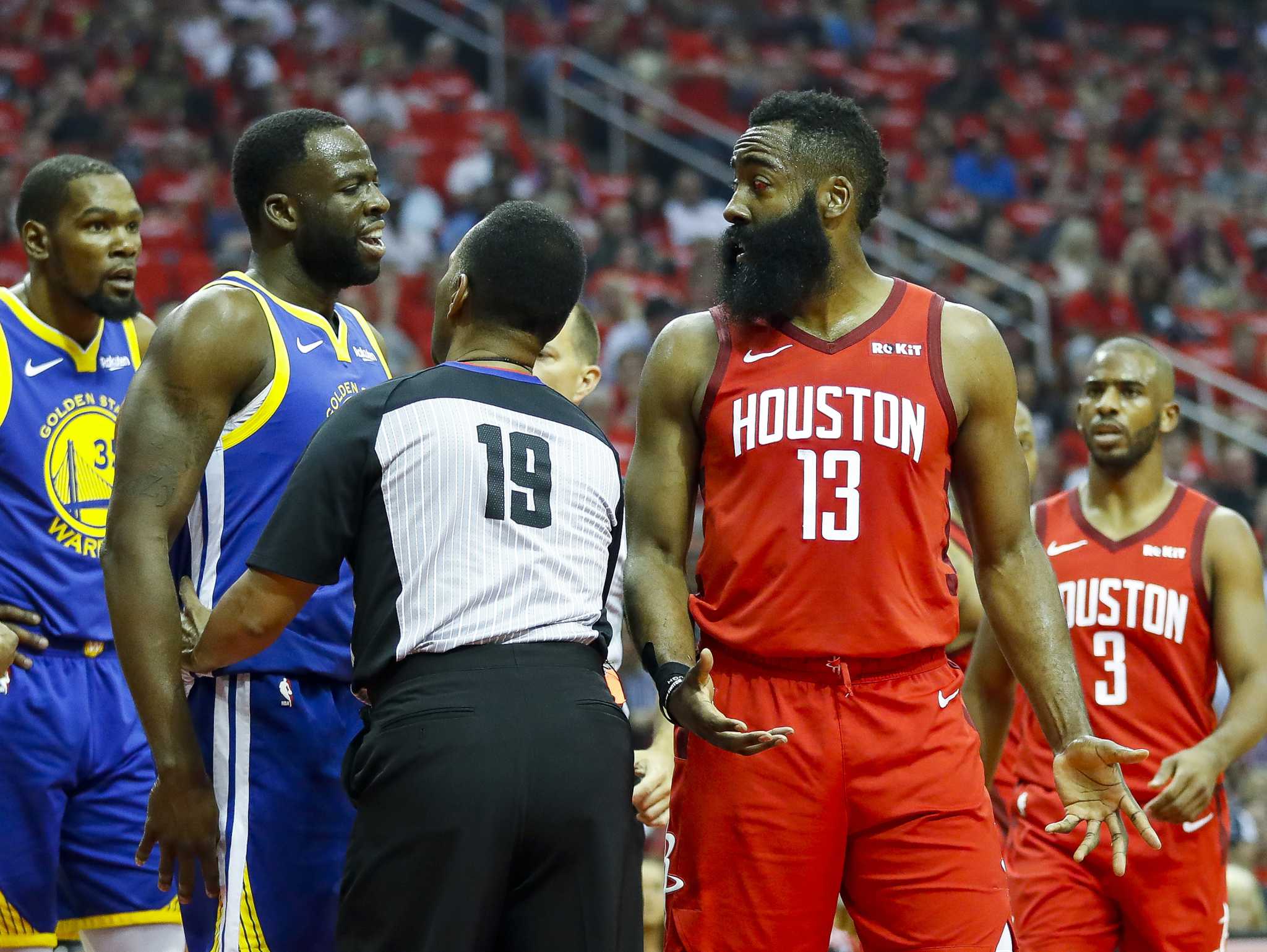 Rockets take Game 3 from Warriors in overtime