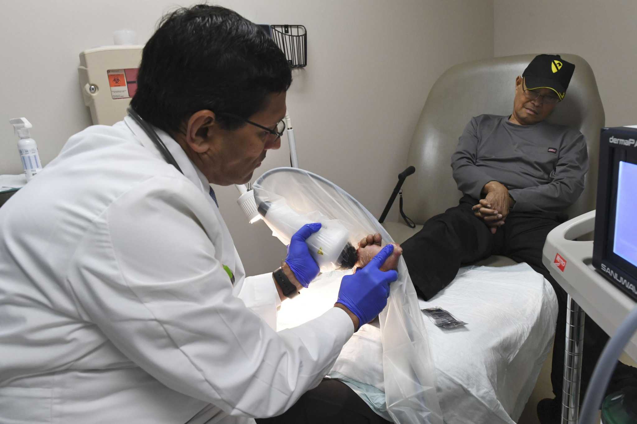 New Shockwave Treatment Heals Diabetic Foot Wounds Of San