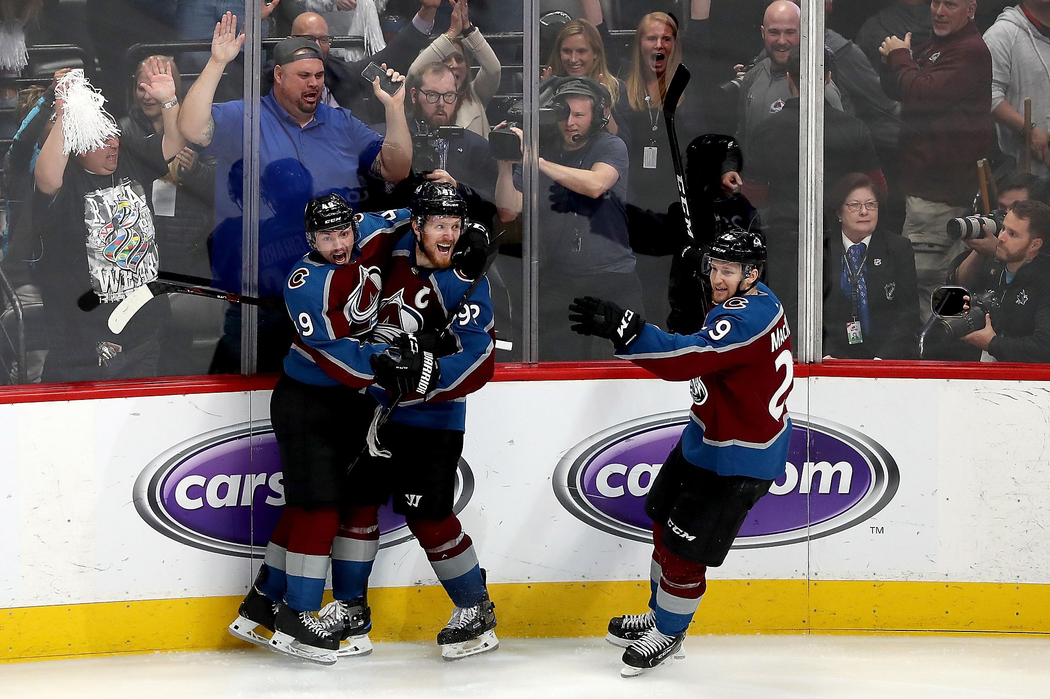 Avalanche wins in overtime to push Sharks to another Game 7