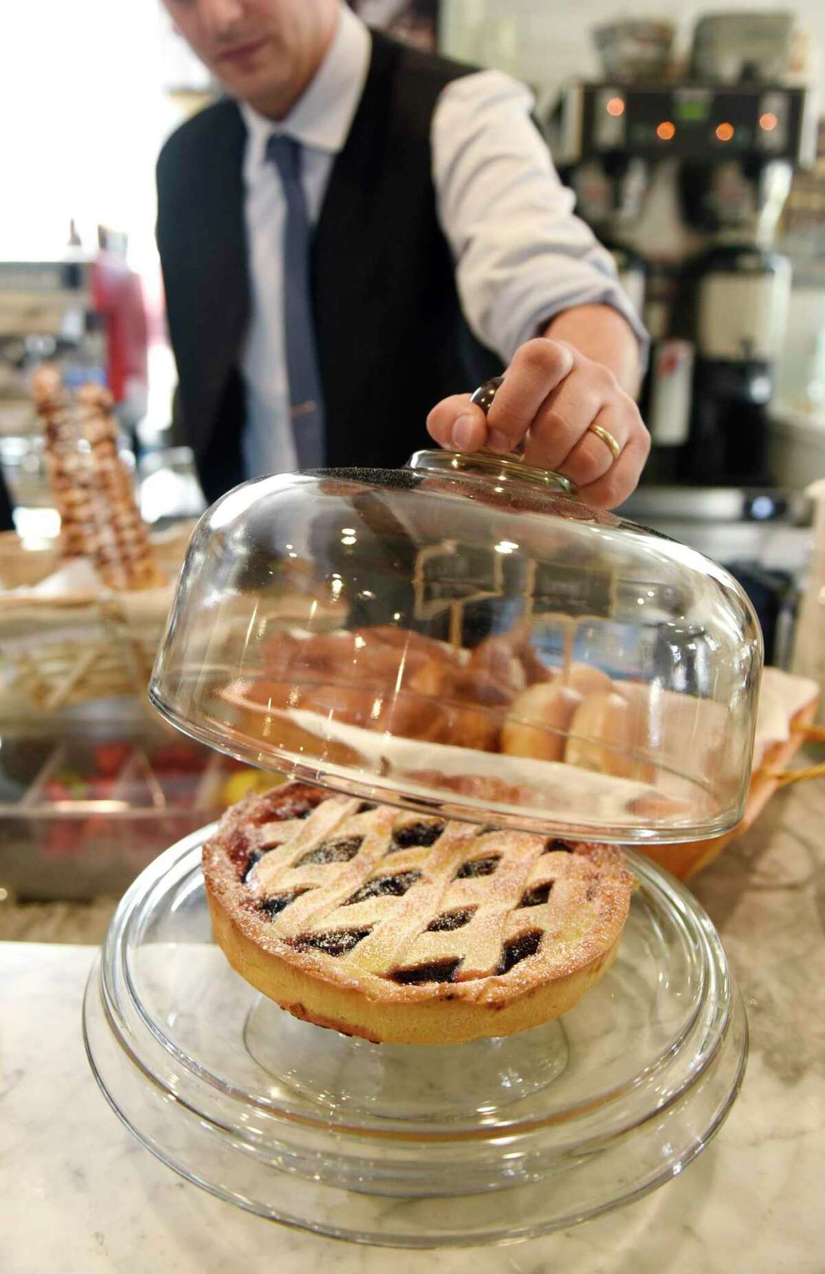 Coffee Luca offers an experience on Greenwich Avenue