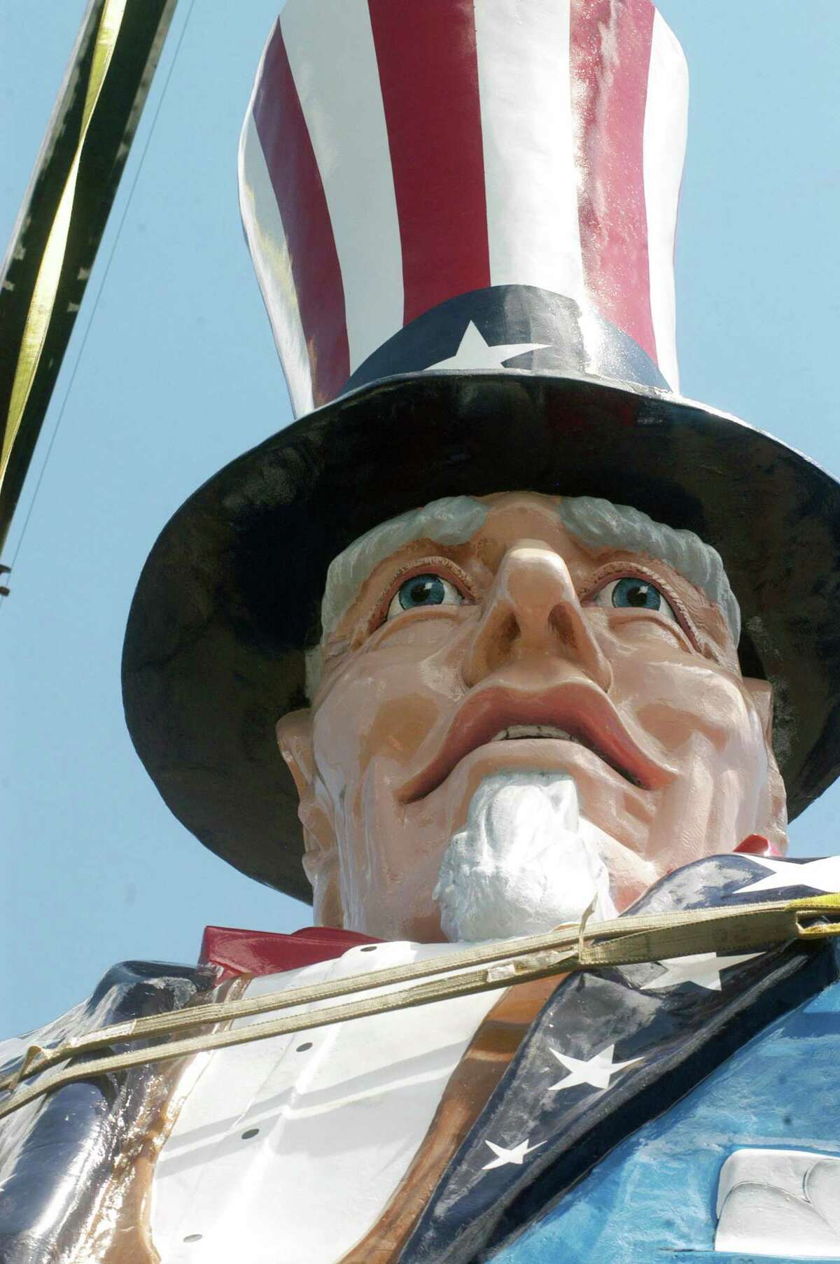 Danbury’s Uncle Sam stands tall again