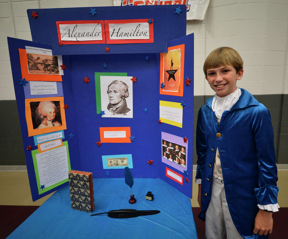Hillander School students present their Famous Americans project ...