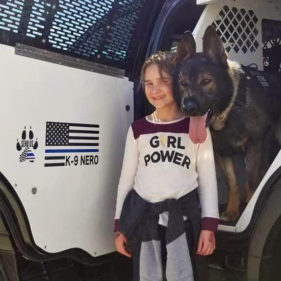 New Britain girl’s handmade toys pleasing police dogs around CT