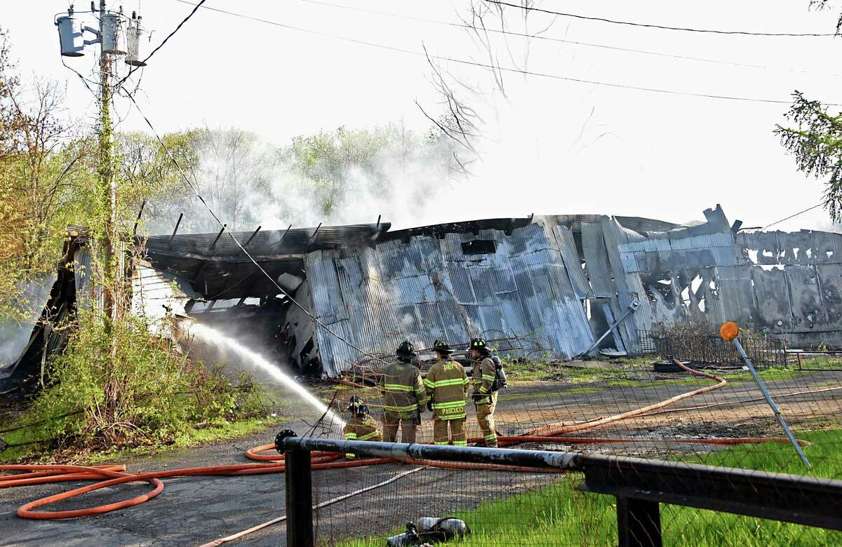 Second fire erupts in Troy