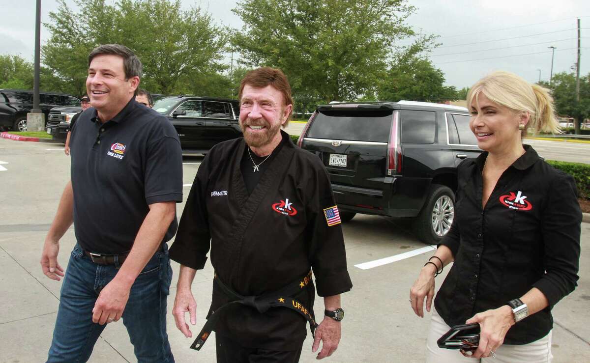 Raising Cane's donates $100,000 to Chuck Norris' Kickstart Kids ...