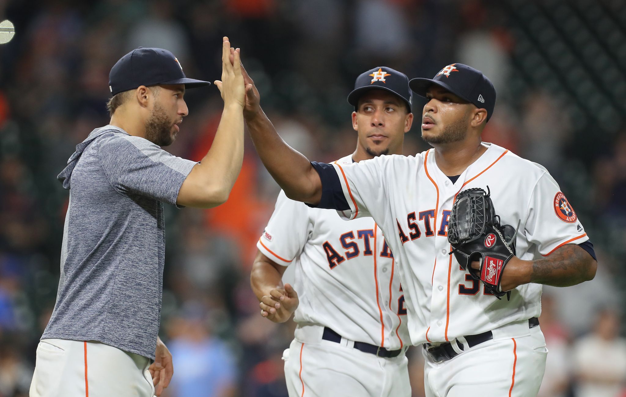Astros' Josh James gets more aggressive, sees results
