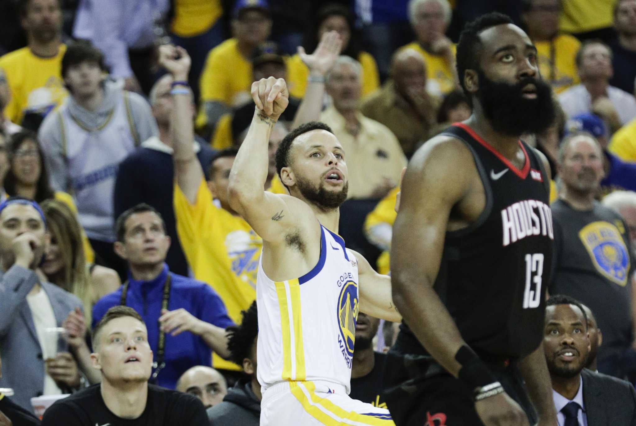 Stephen Curry overcomes sluggish start, helps Warriors survive in Game 5