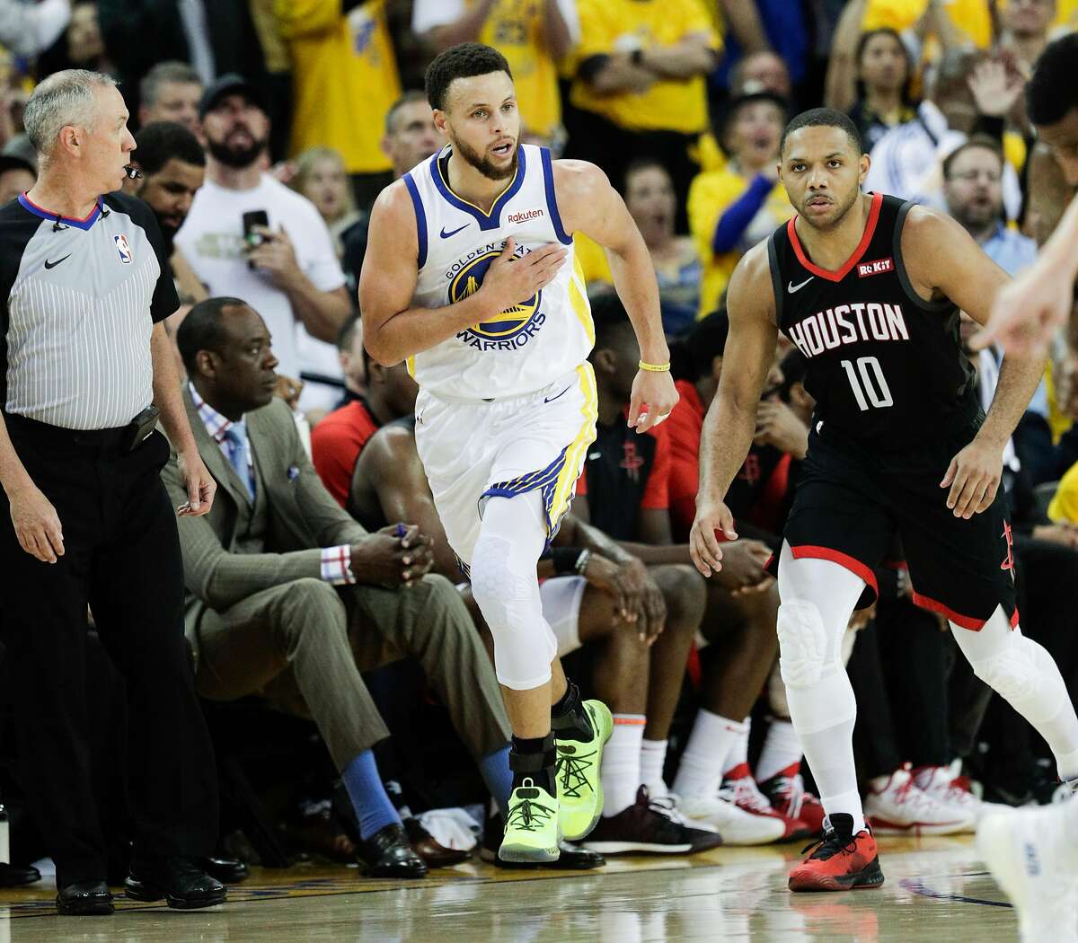 Stephen Curry overcomes sluggish start, helps Warriors survive in Game 5