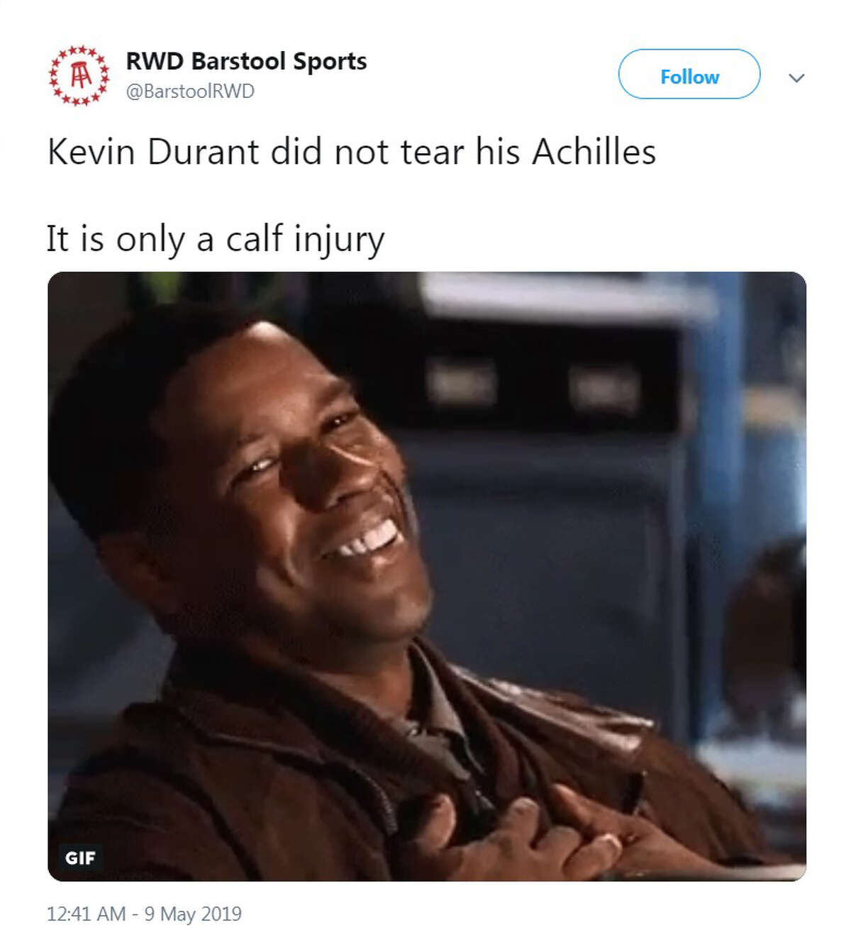 Internet freaks out with memes when Warriors' Kevin Durant hurts leg