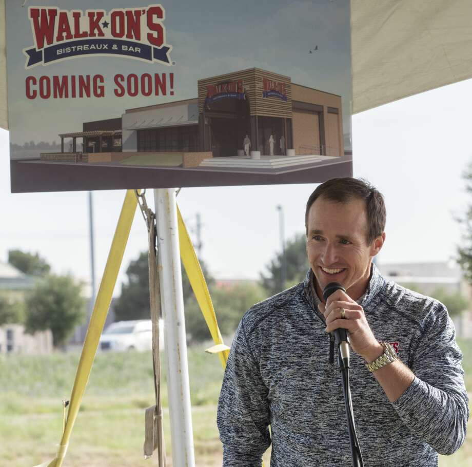 NFL QB Drew Brees breaks ground on Midland restaurant location ...