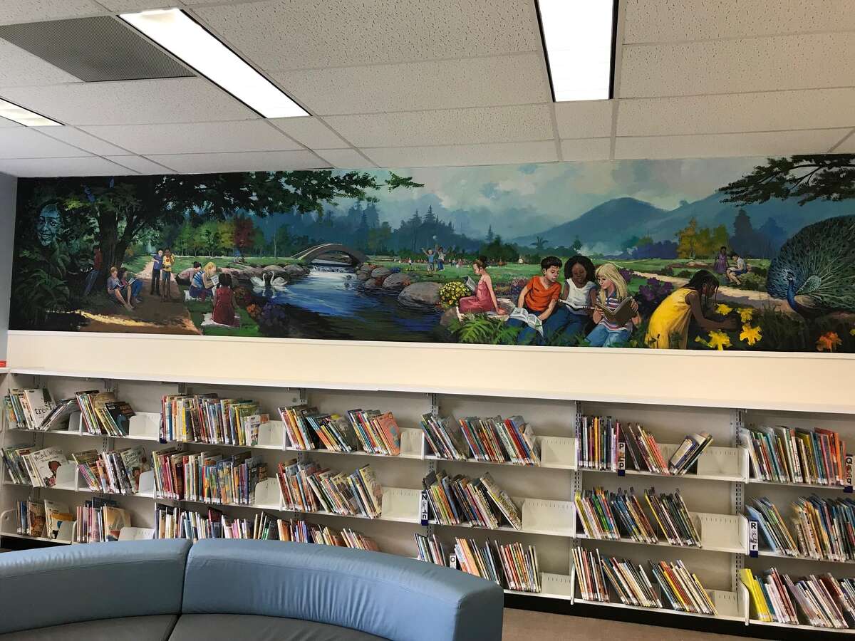 Katherine Tyra Branch Library adds mural for inspiration