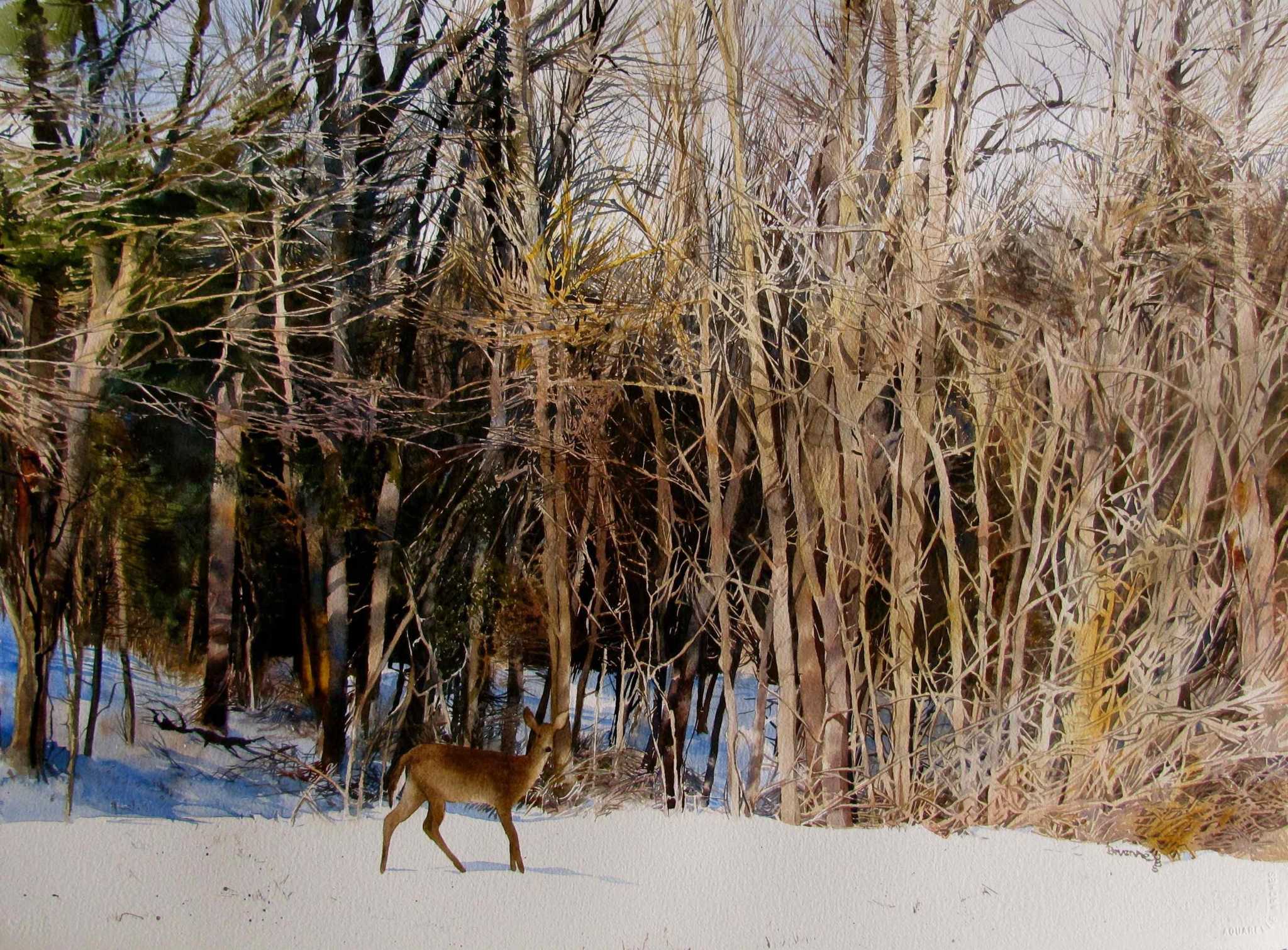 Cromwell artist receives silver award for painting