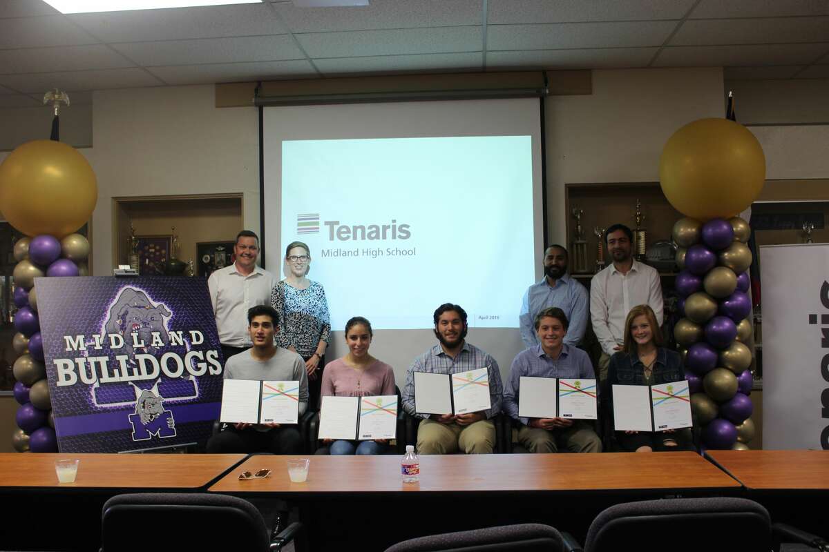 Tenaris present Merit Awards to five Midland High School students