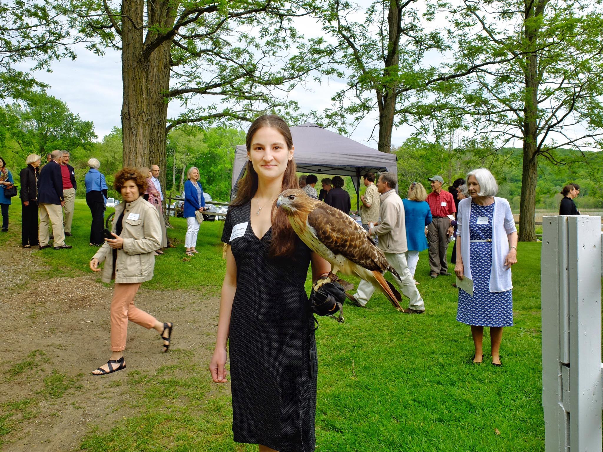 Sharon Audubon to host Raptors and Riesling, and Butterflies Too!