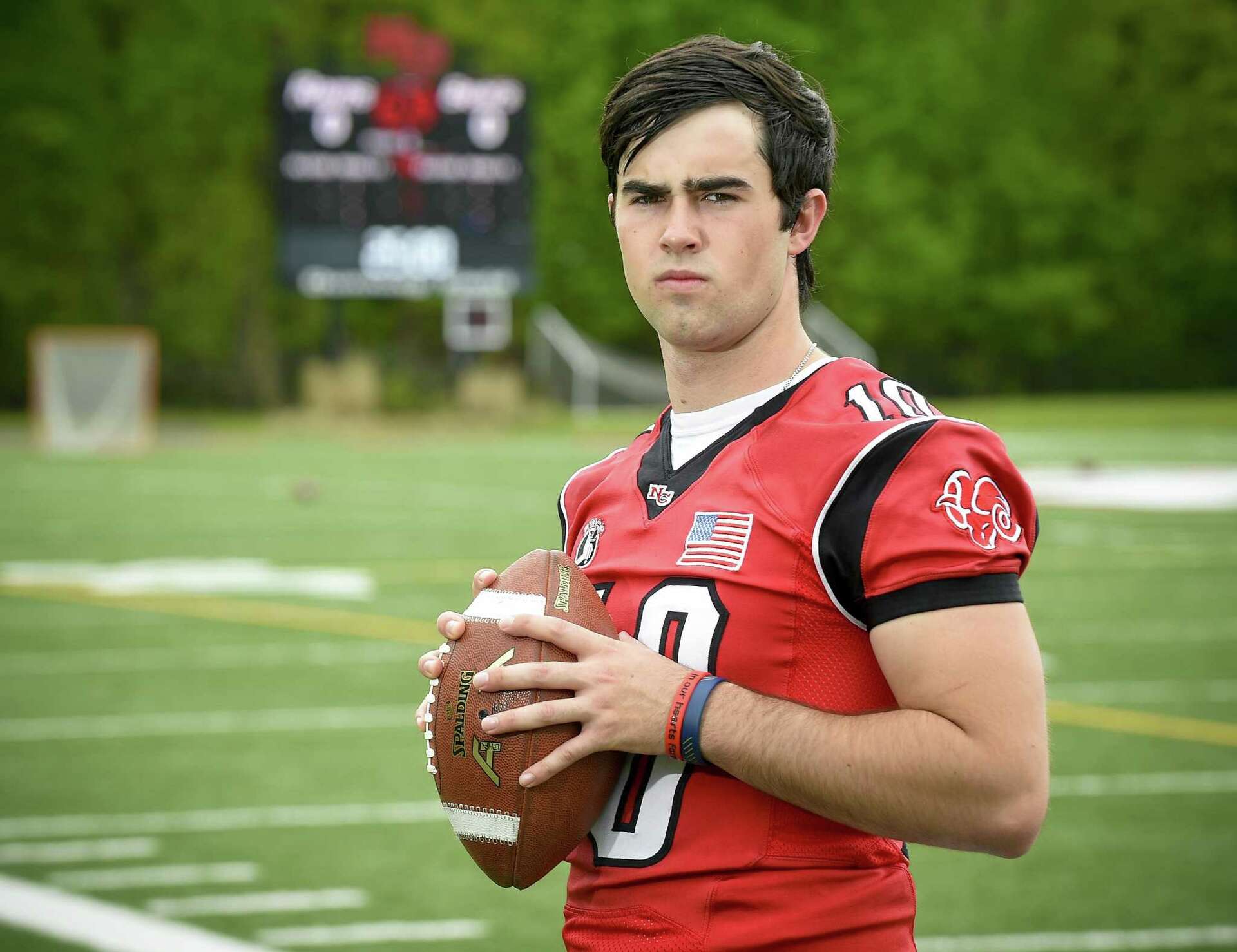 Drew Pyne, New Canaan QB headed to Notre Dame, is all about football ...