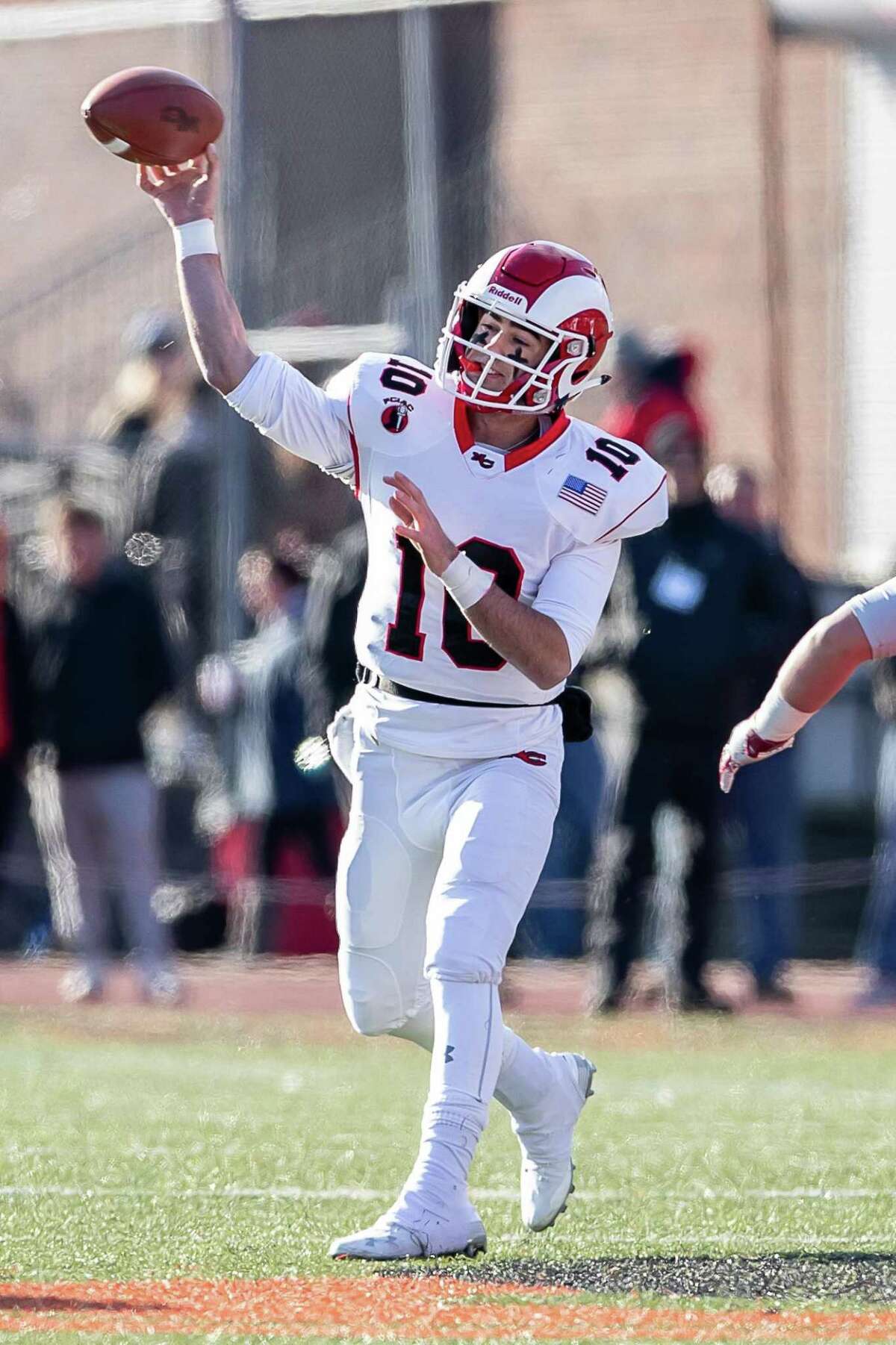 Drew Pyne, New Canaan QB headed to Notre Dame, is all about football ...