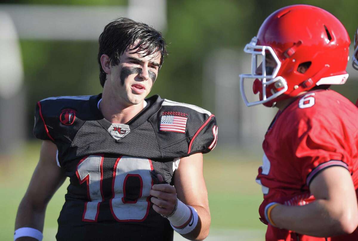 Drew Pyne, New Canaan QB headed to Notre Dame, is all about football ...