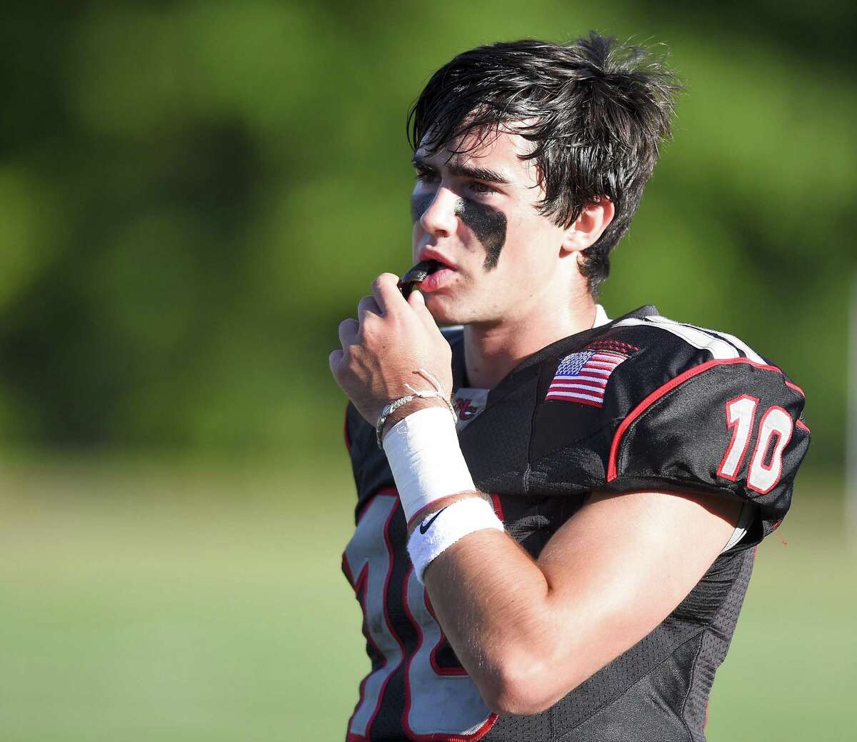 Drew Pyne, New Canaan QB headed to Notre Dame, is all about football ...