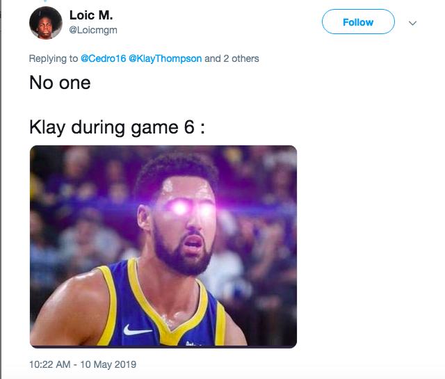 Warriors fans praise 'Game 6 Klay' Thompson after knocking out Rockets