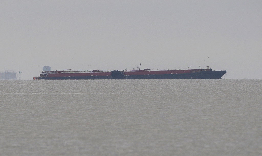 Houston Ship Channel remains closed after tanker collision spills gasoline