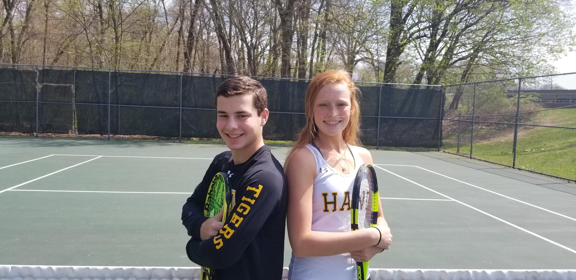 Hand tennis teams riding impressive winning streaks