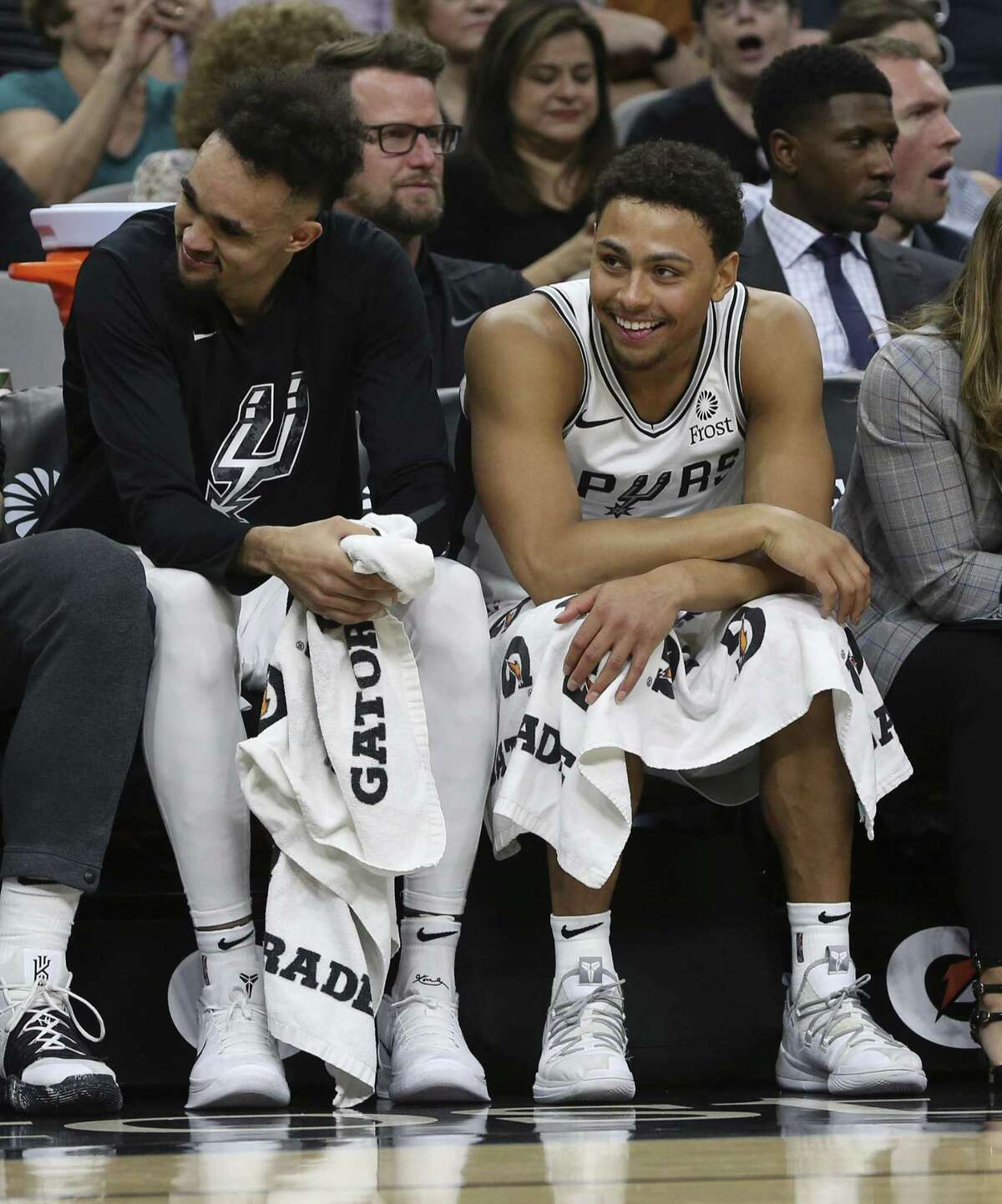 Spurs’ Forbes receives huge assist from mother