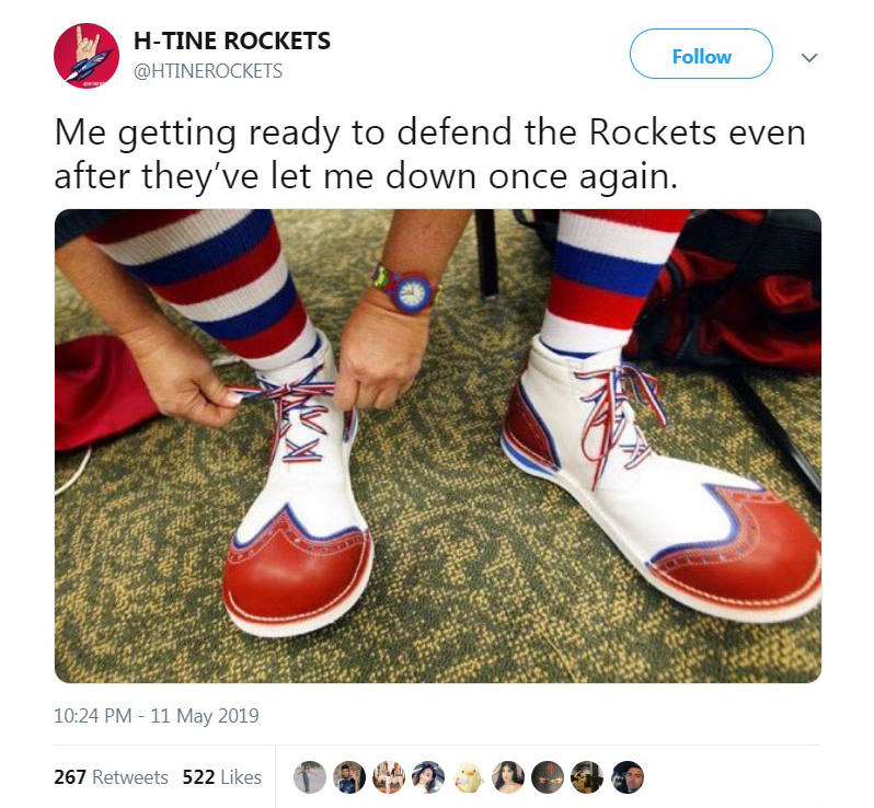 Internet mocks Rockets' demise with storm of memes
