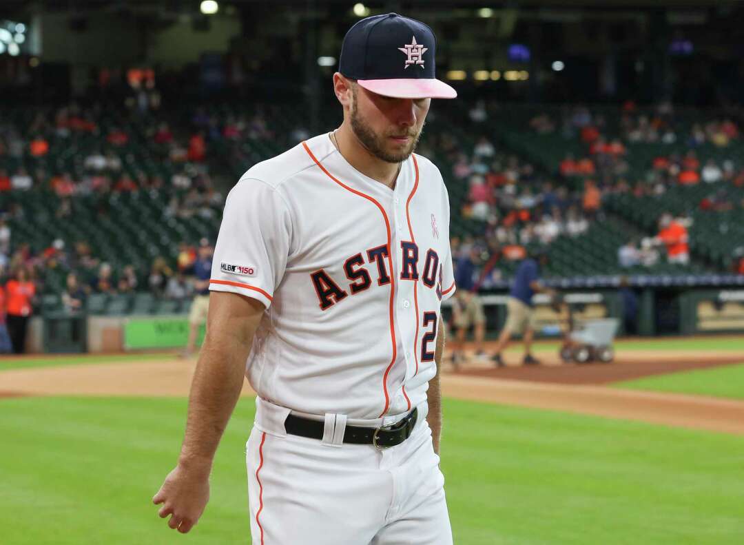 George Springer packs pink Mother's Day bat for Astros' road trip after ...