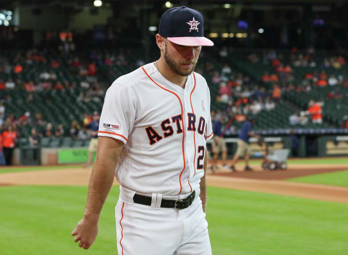 George Springer packs pink Mother's Day bat for Astros' road trip after ...