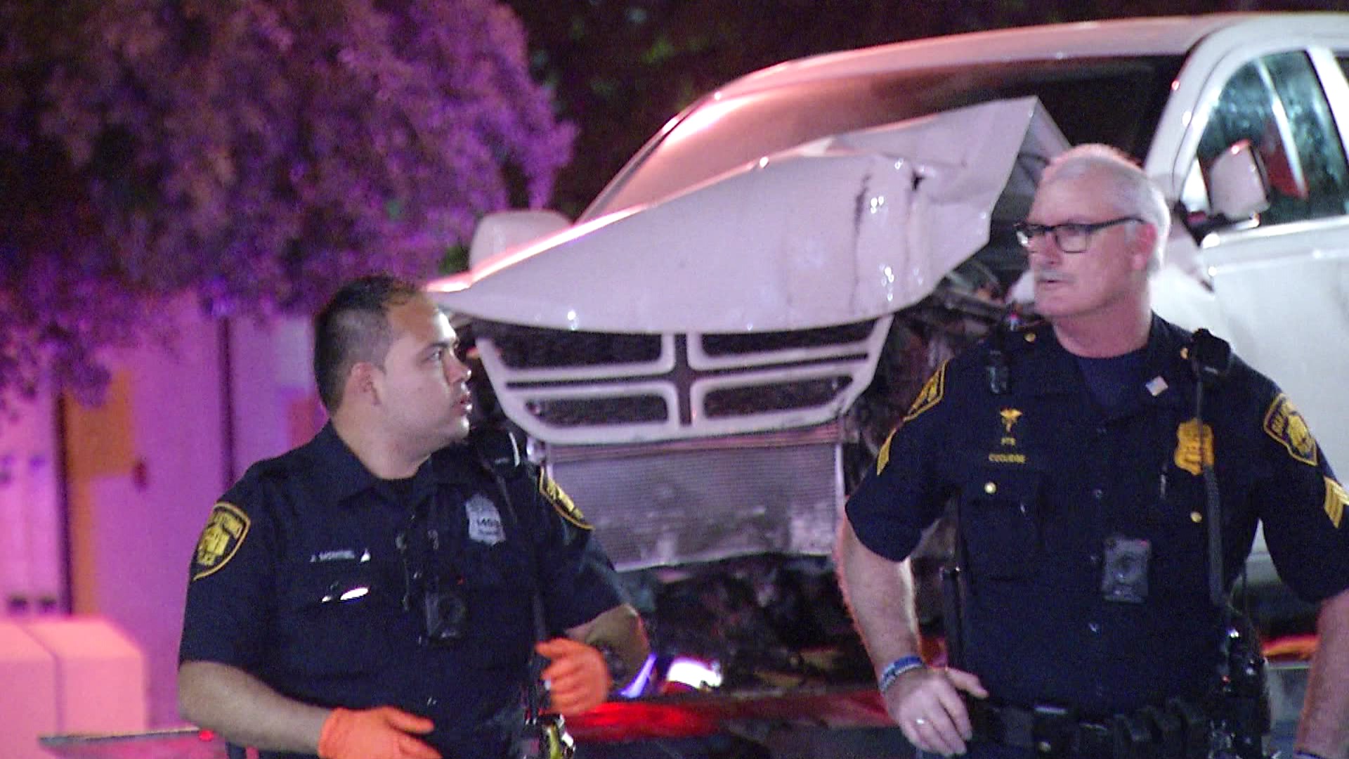 Man arrested on suspicion of drunken driving after crashing into ...