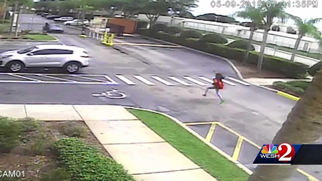 Video shows vehicle following girl as she screams, runs for help: 'It's ...