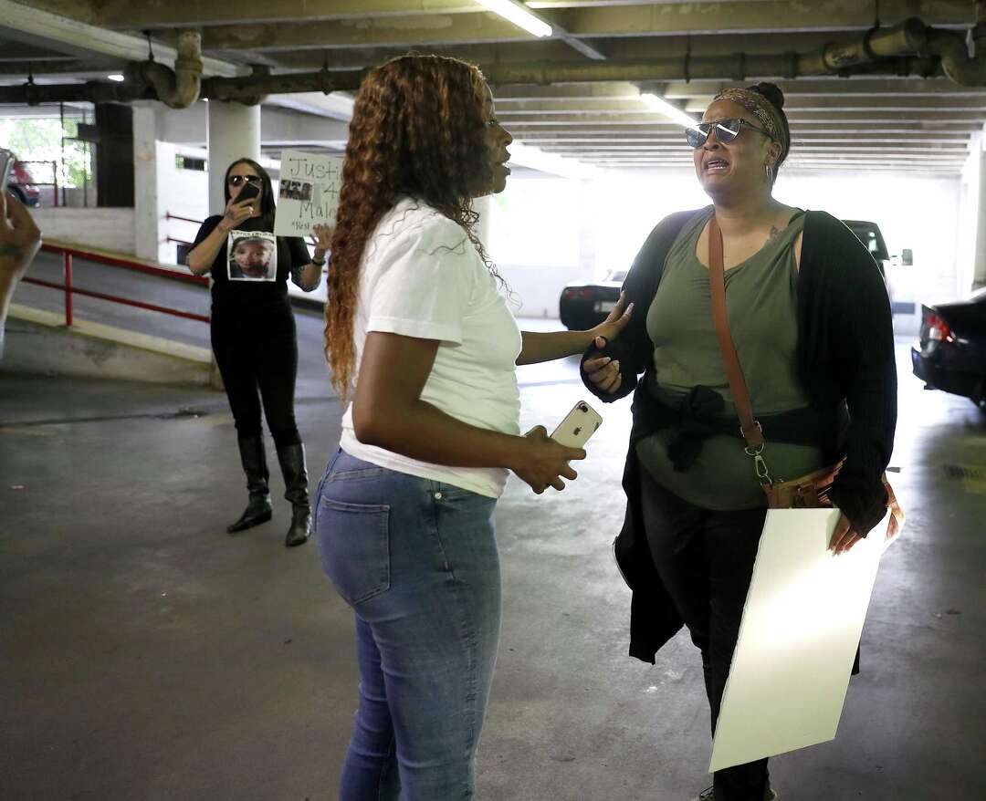 Protesters mob Maleah Davis’ mother after court hearing for her boyfriend