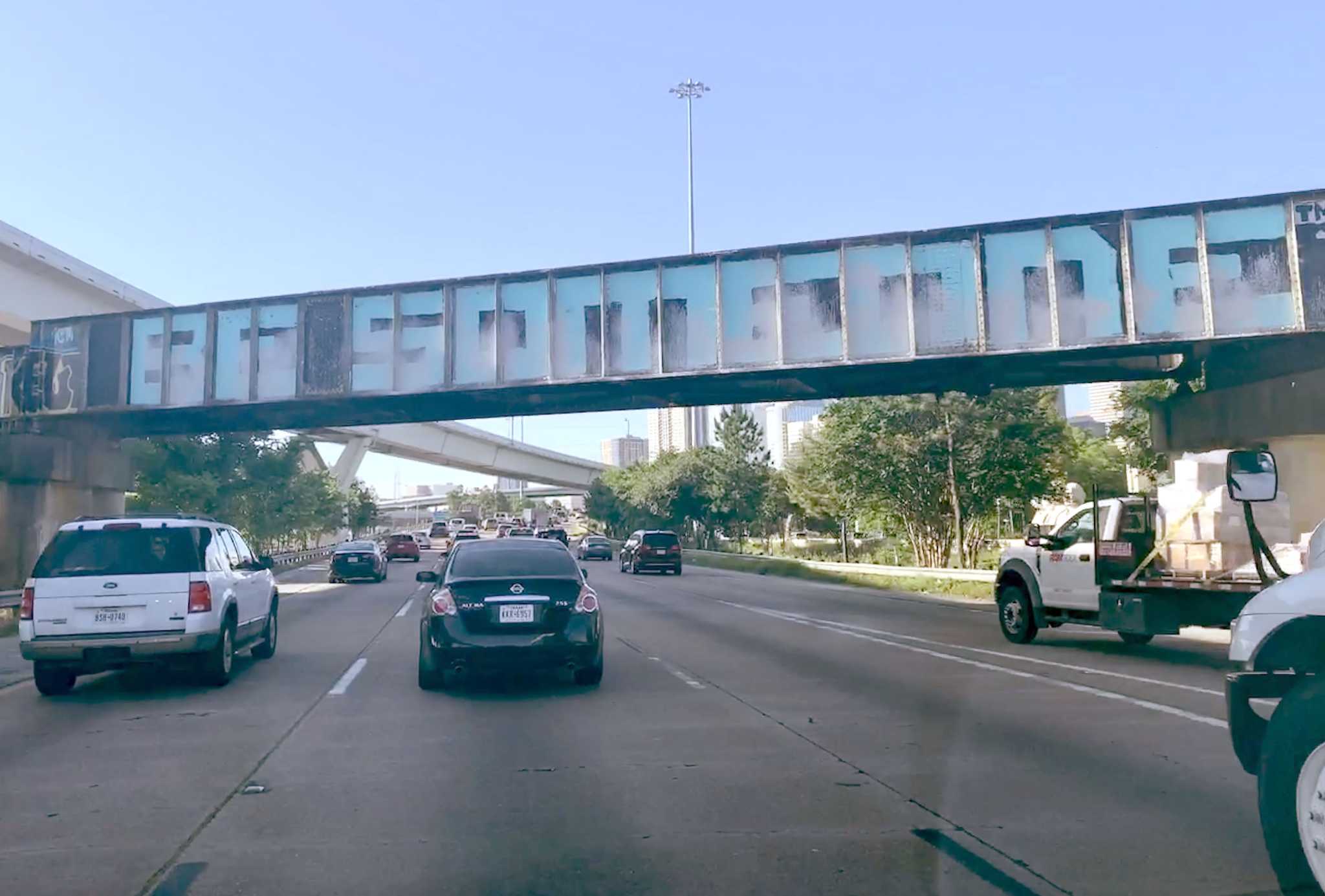 Someone messed with the 'Be Someone' sign ... again Someone messed with the 'Be Someone' sign ... again