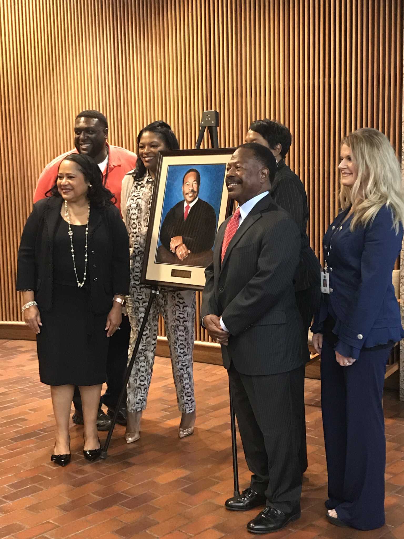 Courthouse portraits honor three former judges