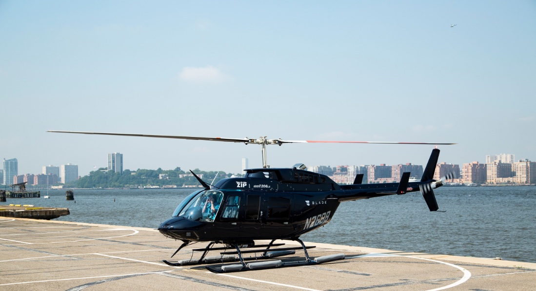 How to cross the Bay in 10 minutes by helicopter