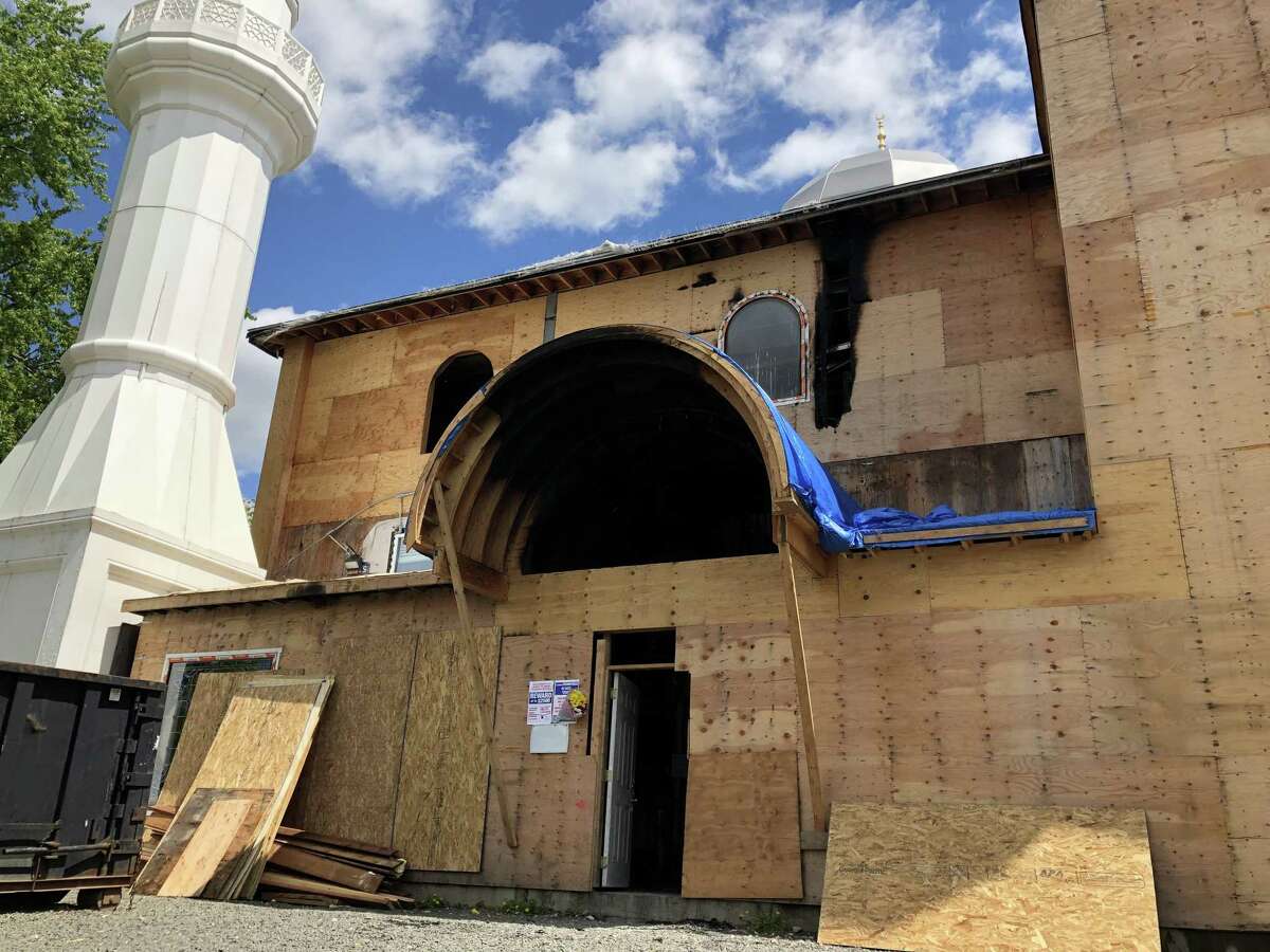 New Haven mosque fire brings religious freedom, tolerance issues to fore