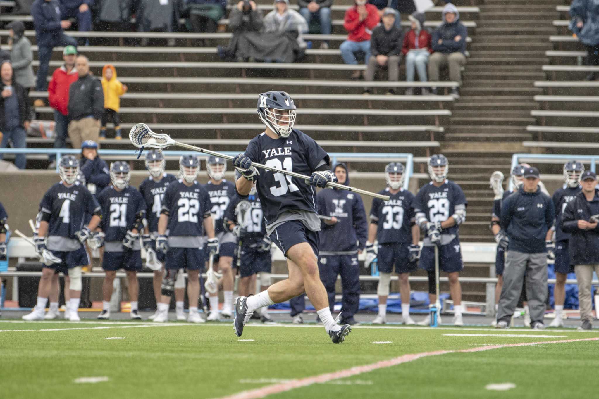 Yale defense will be tested against Penn in NCAA men’s lacrosse ...