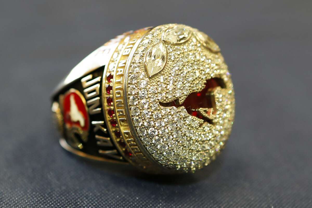 A look at North Shore's football state championship rings