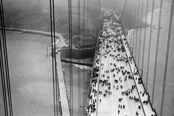 Golden Gate Bridge’s 1937 debut: An awe-inspiring archive find for the ...