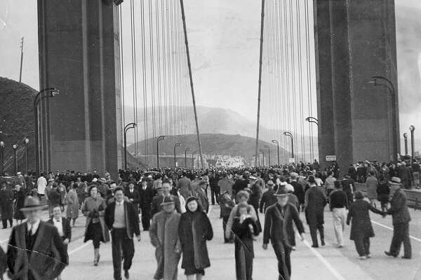 Golden Gate Bridge’s 1937 debut: An awe-inspiring archive find for the ...