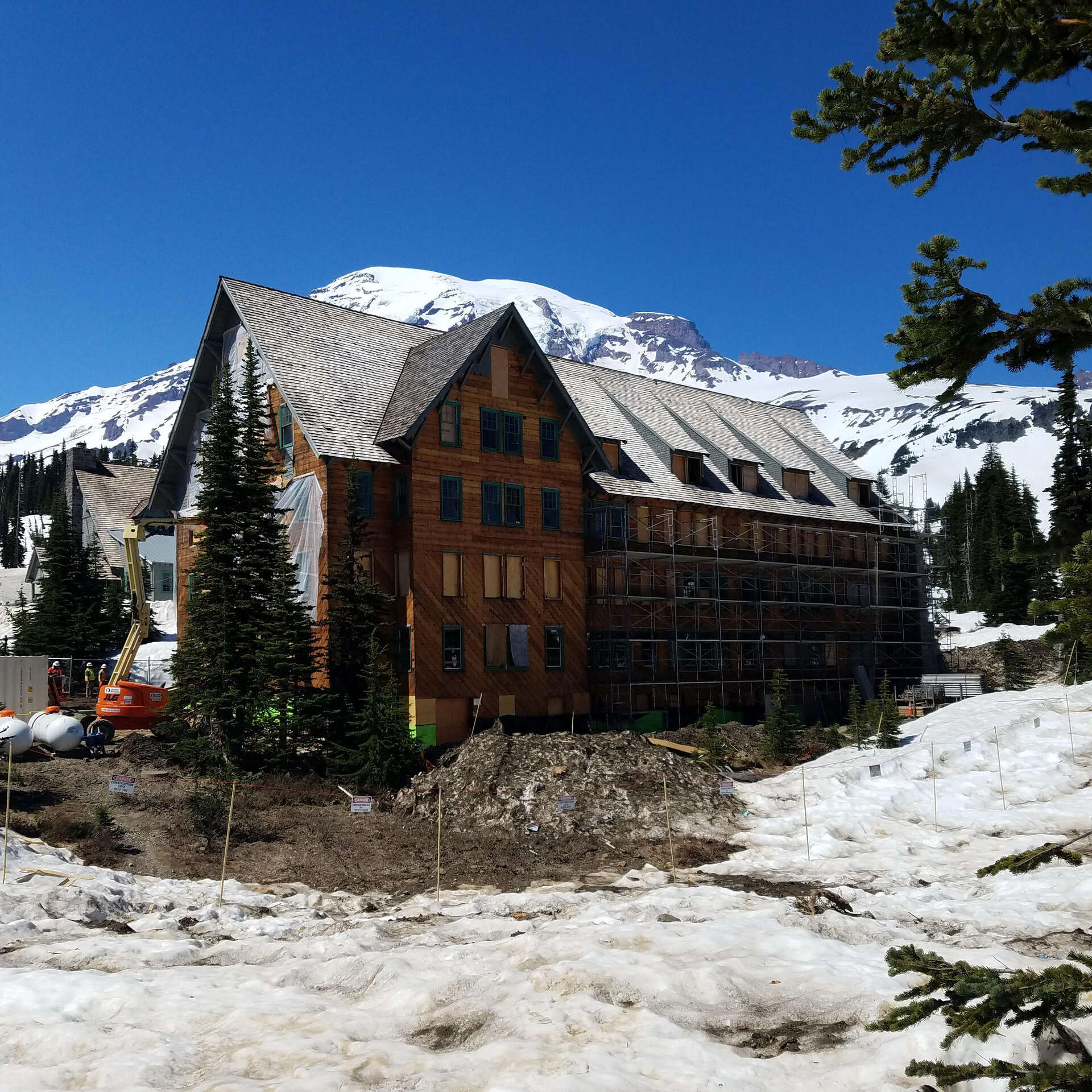 Photos: Mount Rainier NP's historic Paradise Inn reopens after Annex ...