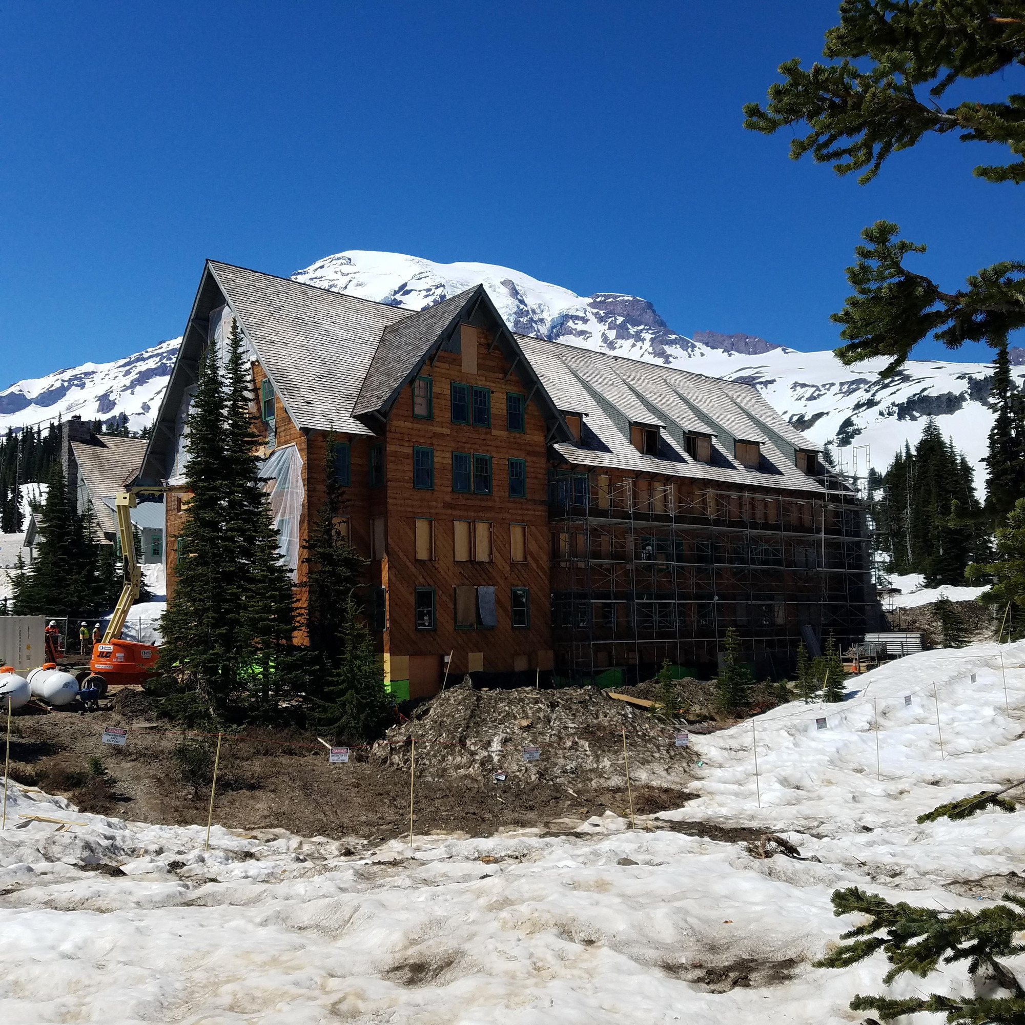 Photos: Mount Rainier NP's historic Paradise Inn reopens after Annex ...