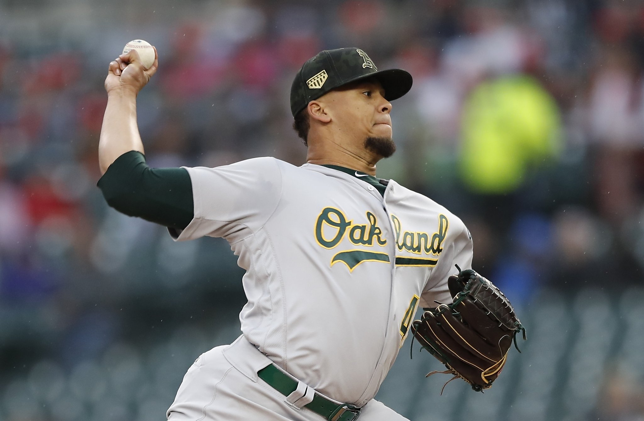 Superb night for Frankie Montas in A’s win