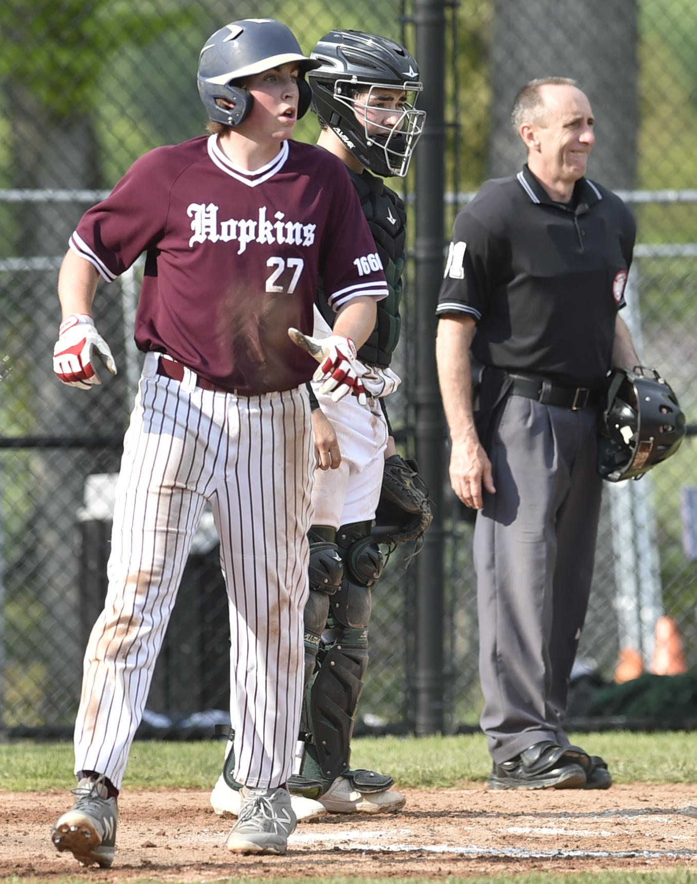 Borter, Hopkins hold off Hamden Hall for FAA baseball championship