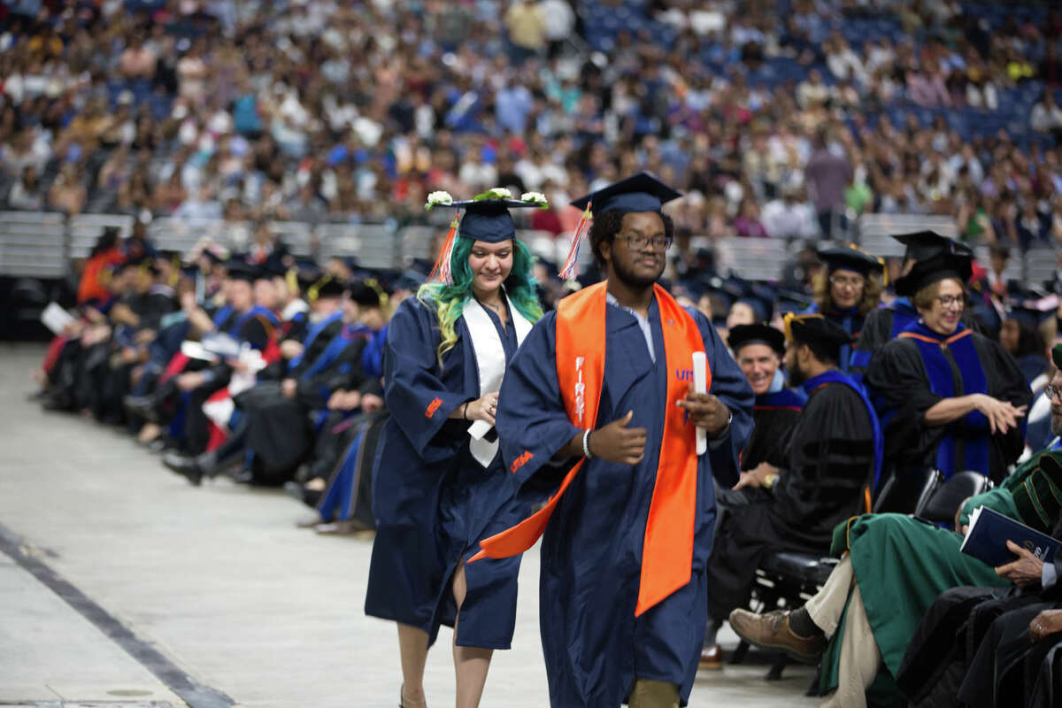 Photos: UTSA's largest graduating class walked the stage this weekend