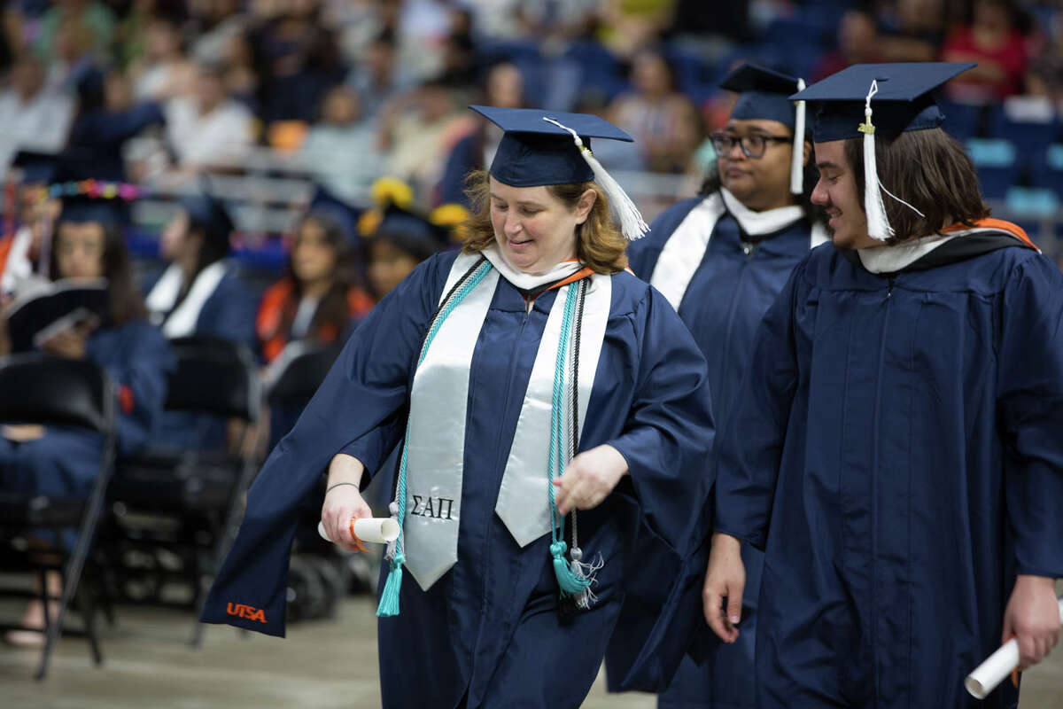 Photos: UTSA's largest graduating class walked the stage this weekend