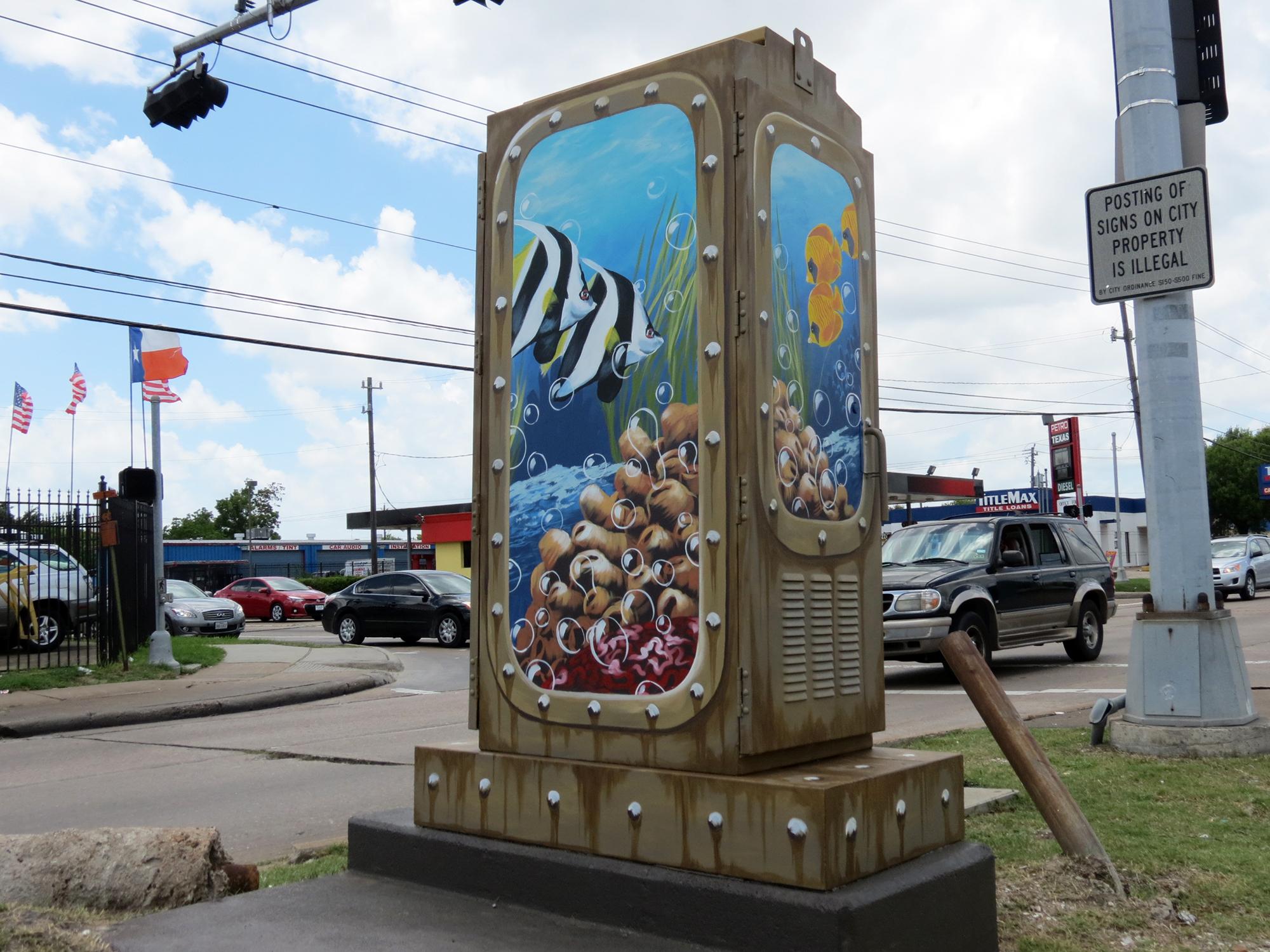 Mini-Murals make a big impression across Houston