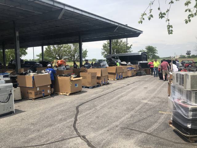 Madison County serves more than 300 families in e-waste recycling event