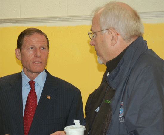 FEMA administrator tours Milford to see Sandy damage