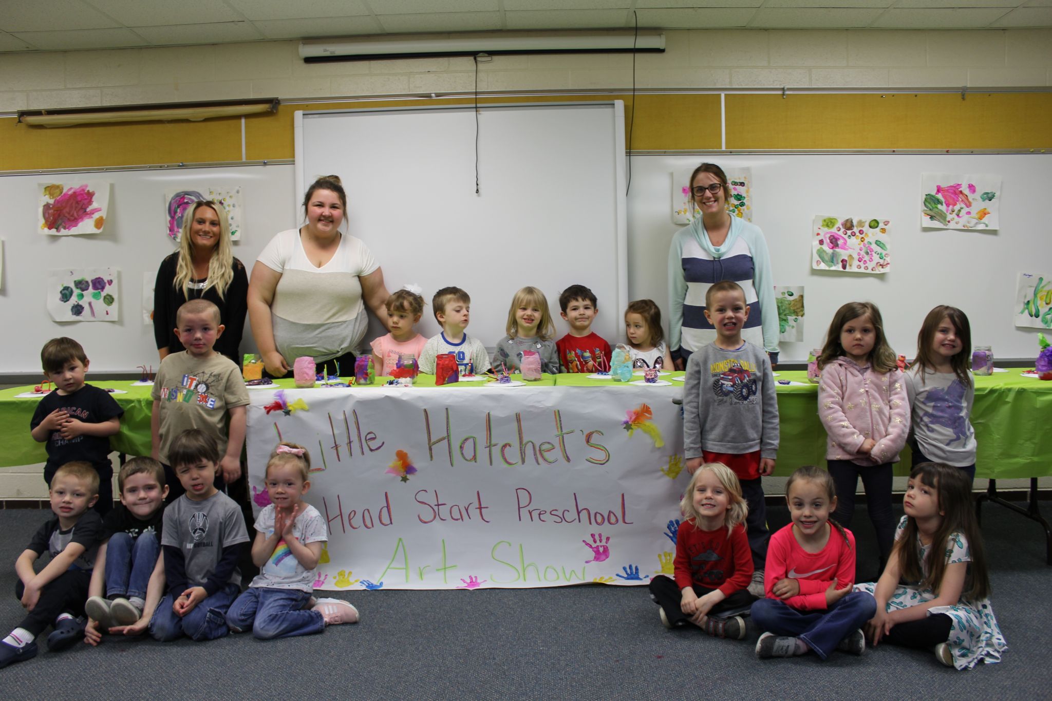 Head Start Pre-K Art Show